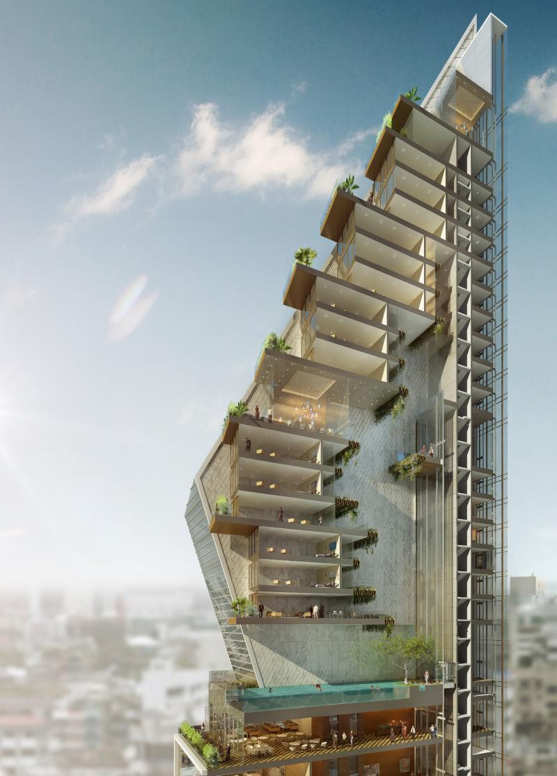 Building that looks like it’s falling over triggers minor panic in ...
