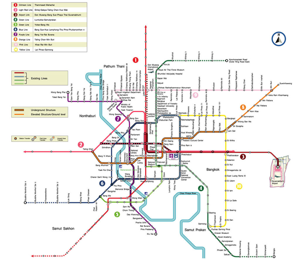Bangkok’s MRTA Orange Line work on course – Thailand Construction and ...