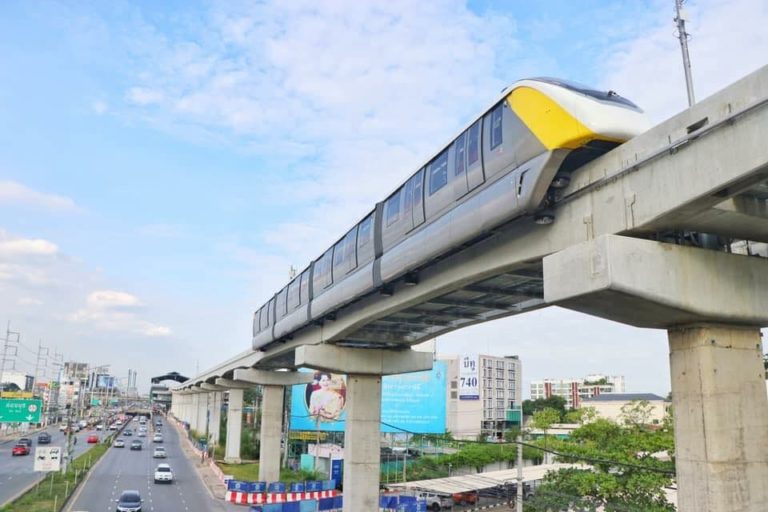 Test run of Bangkok’s Yellow Line monorail starts – Thailand ...
