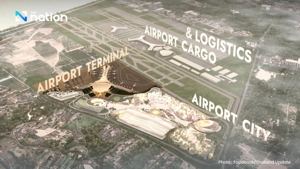 Signing ceremony for the construction of U-Tapao Airport (Rayong) and ...